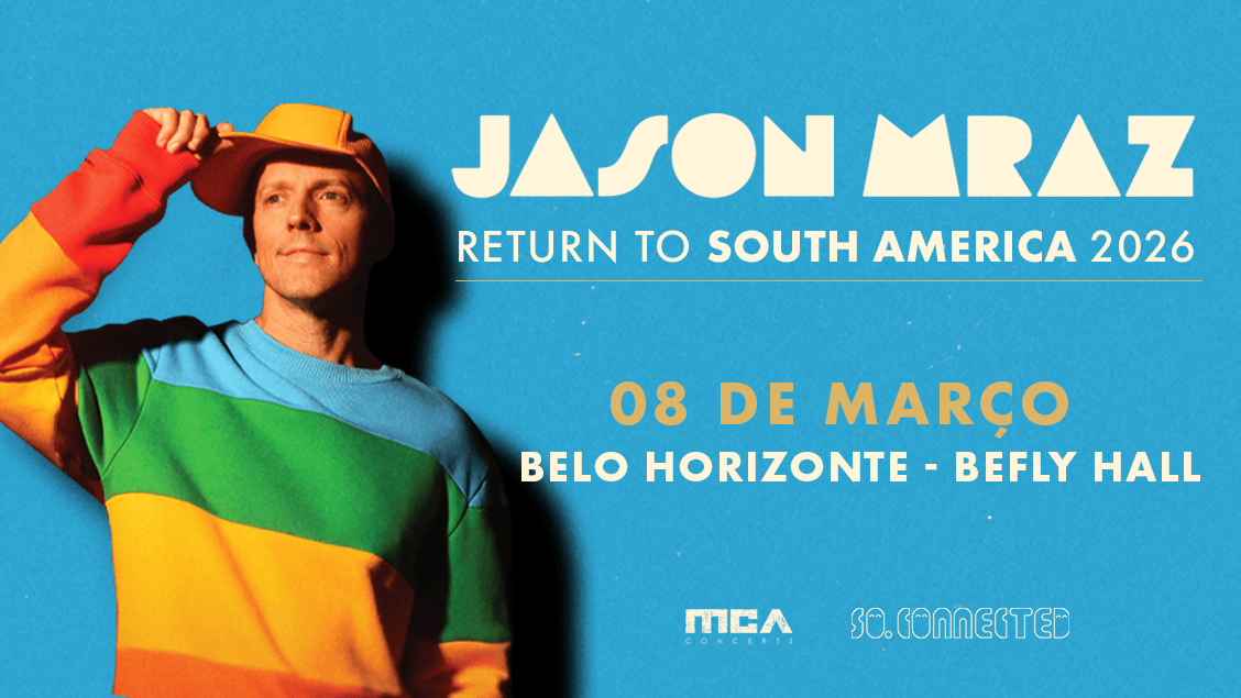 Jason Mraz “Return to South America Tour" (Abertura de vendas 19/11 às ...